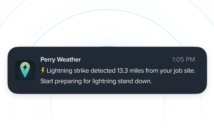 Lightning Detection System for Construction | Perry Weather